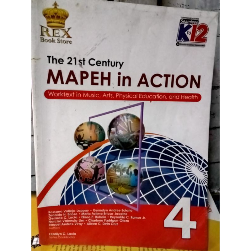 MAPEH IN ACTION GRADE 4(USED BOOK( | Shopee Philippines
