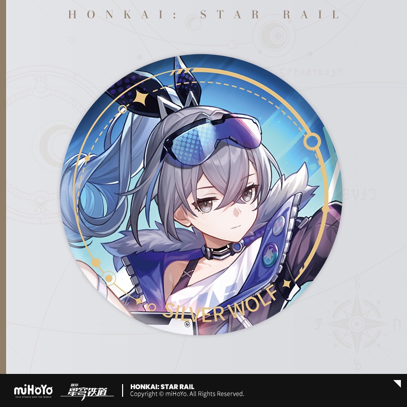 Official miHoYo Honkai: Star Rail Nihility Path Series Badge Pins ...