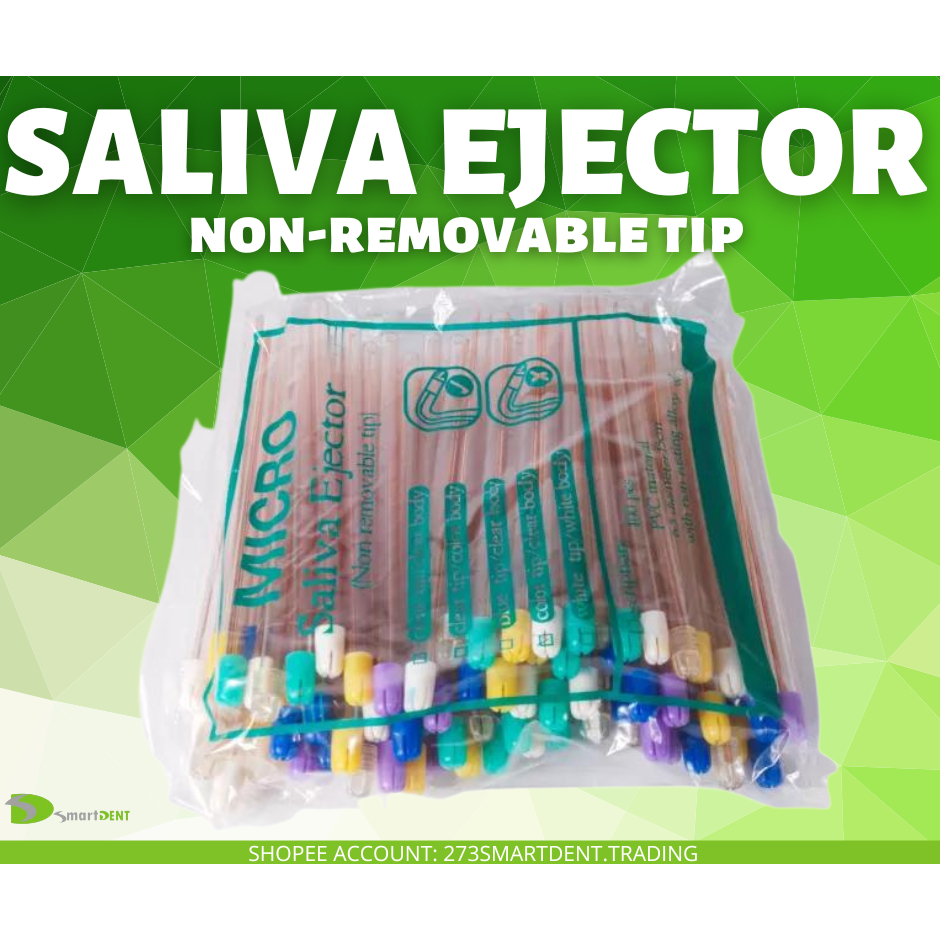 SALIVA EJECTOR NON REMOVABLE TIP | Shopee Philippines