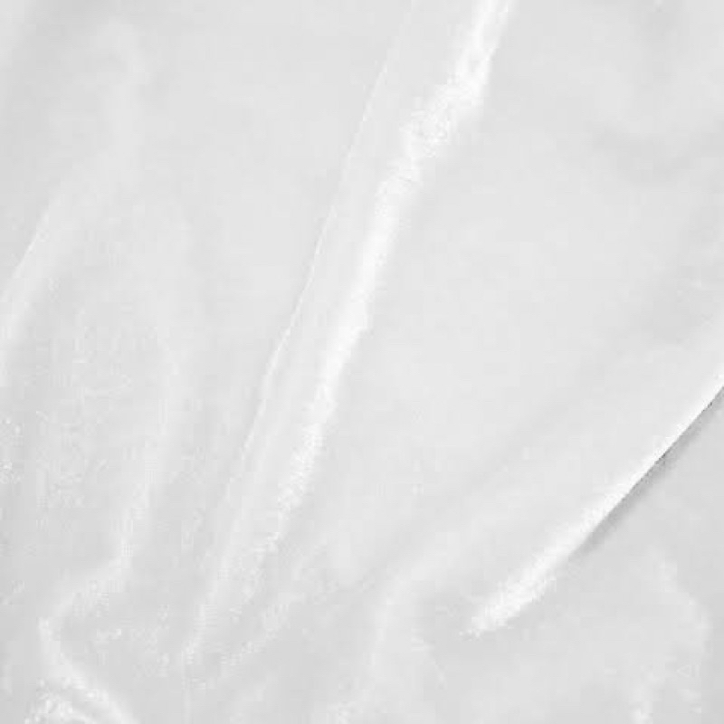TELA MANILA Velvet per Yard Fabric Tela Cloth Stretchable Plain Fluffy ...