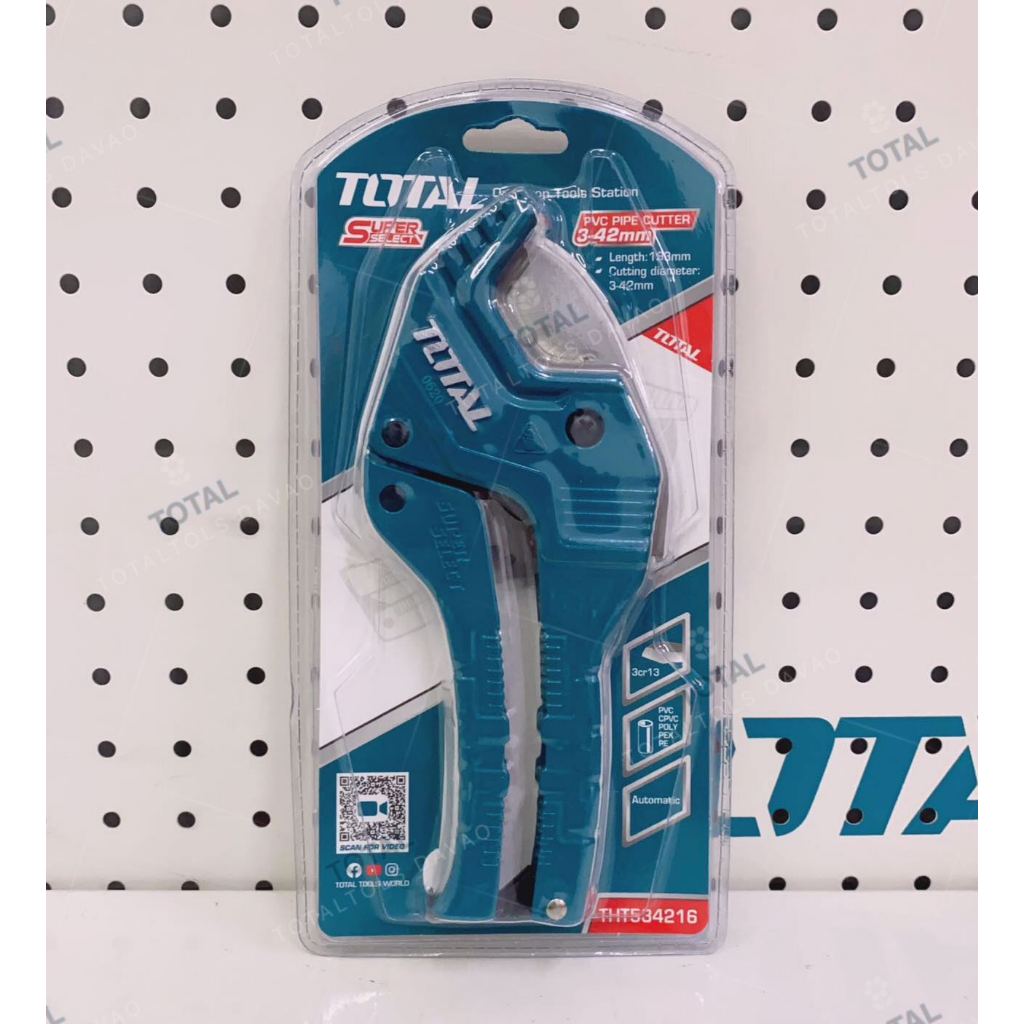 TOTAL PVC pipe cutter (SS) THT534216 | Shopee Philippines