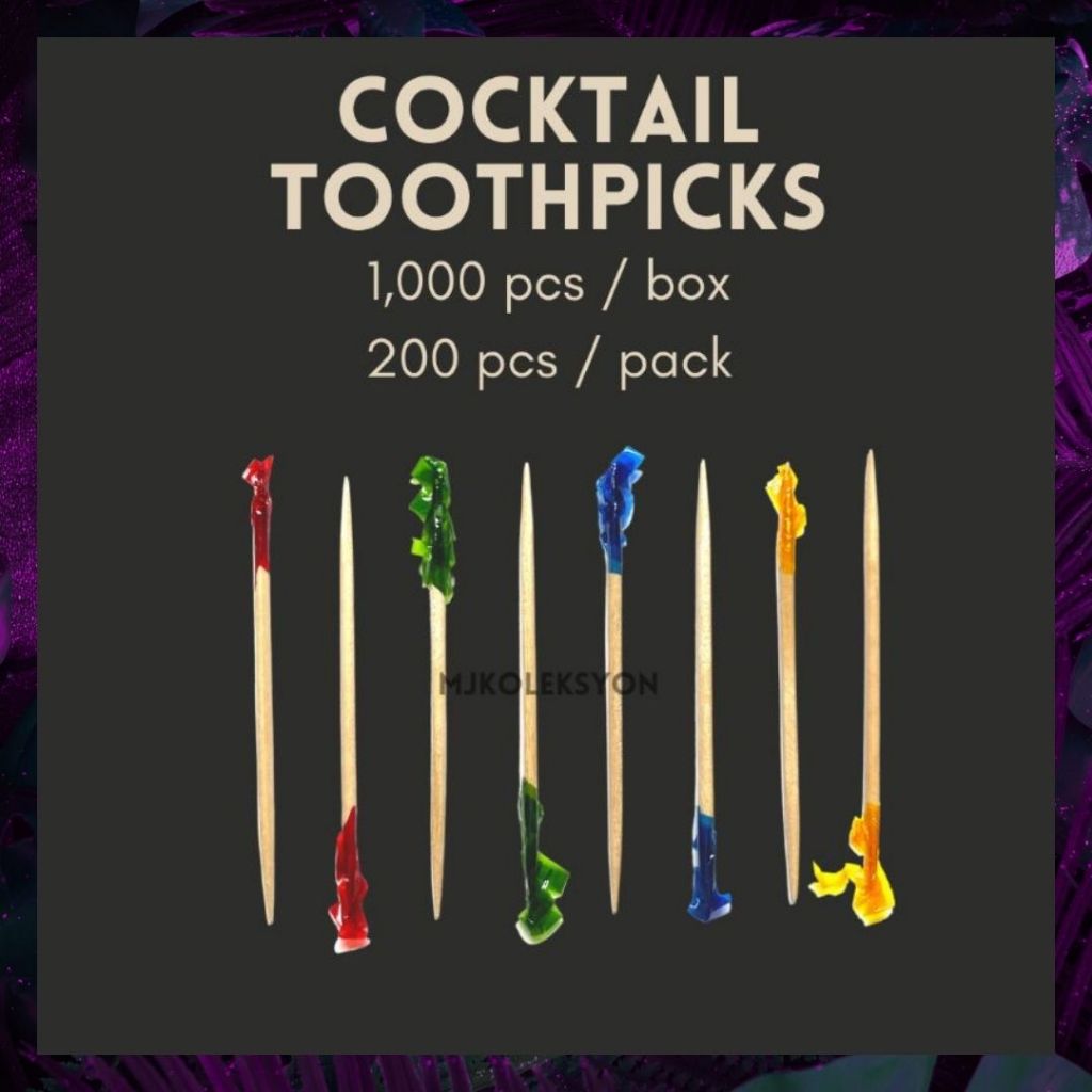Cocktail Toothpick 200pcs | Shopee Philippines