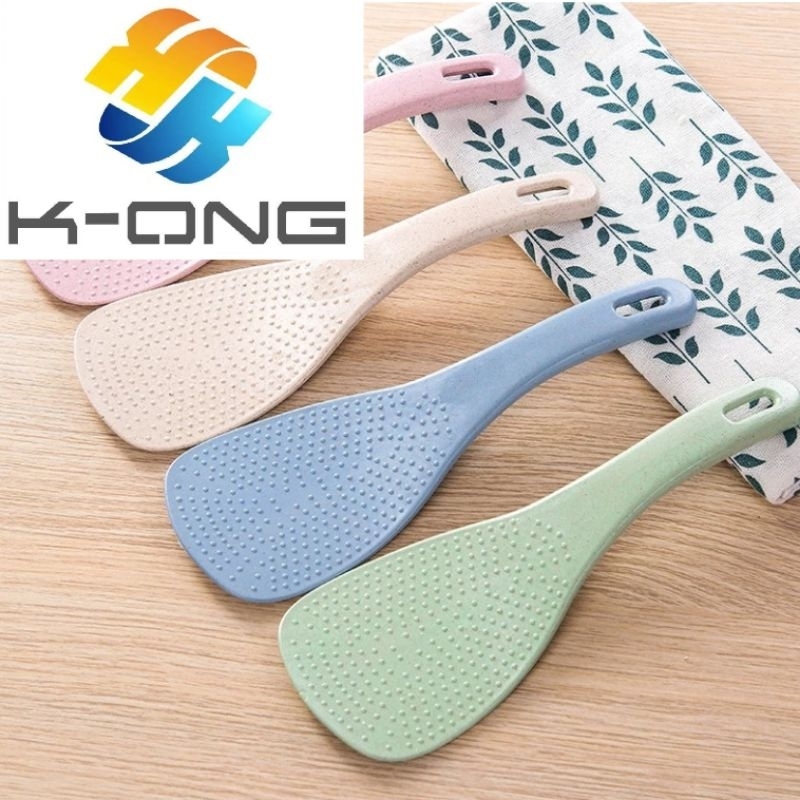 Big sale# Wheat straw rice scoop creative kitchen rice scoop rice ...