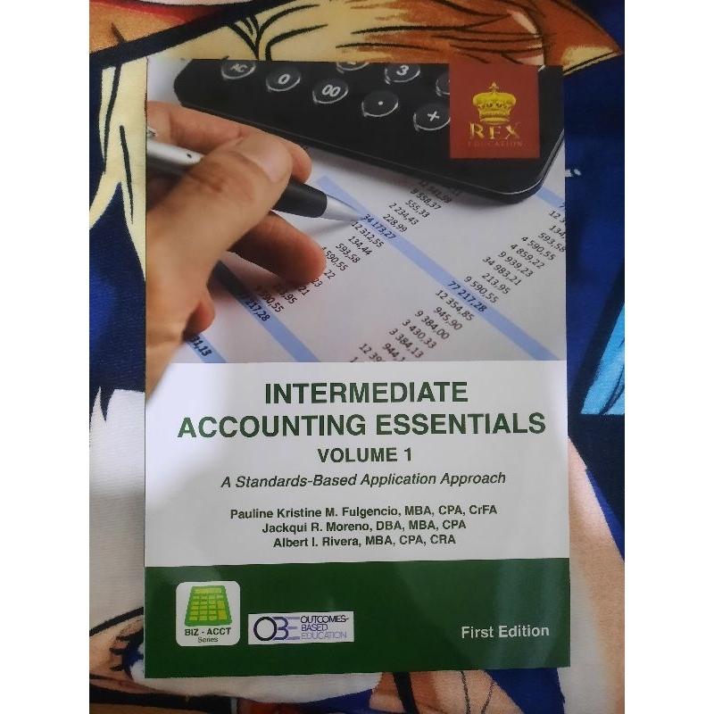 Intermediate Accounting Essentials 1 2024c Rex publishing | Shopee ...