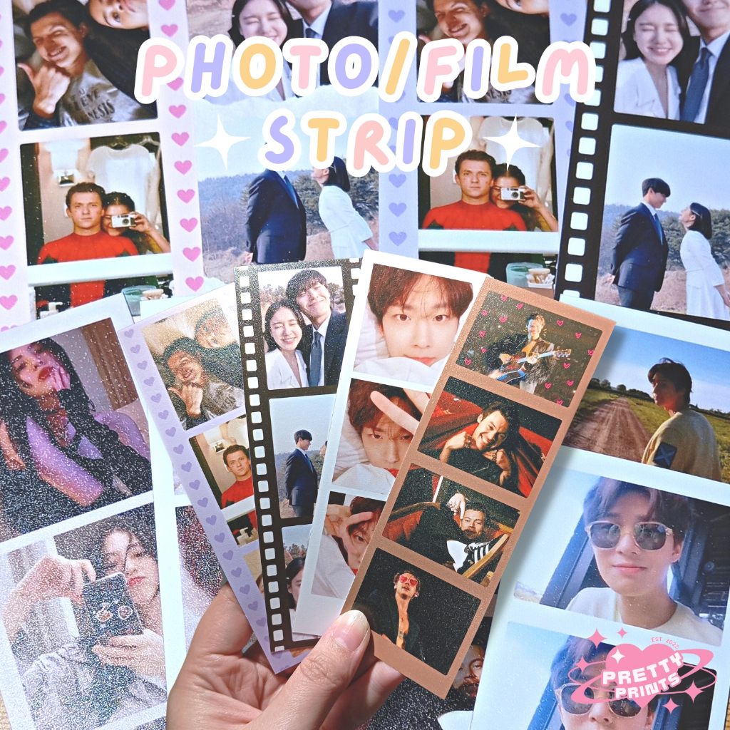 Customized Photo Strips — Filmstrips (2x6 inches) | Shopee Philippines