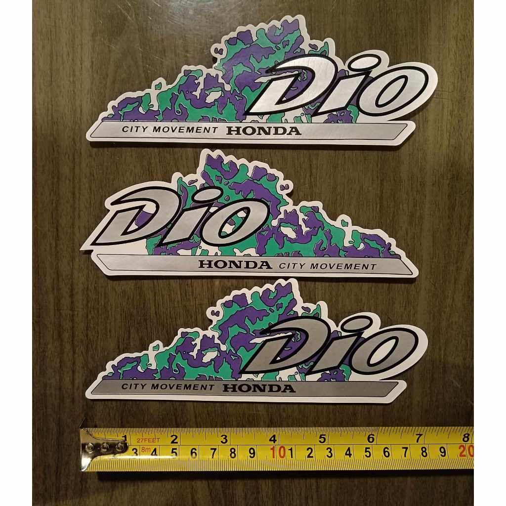Honda Dio City Movement Decal Sticker | Shopee Philippines