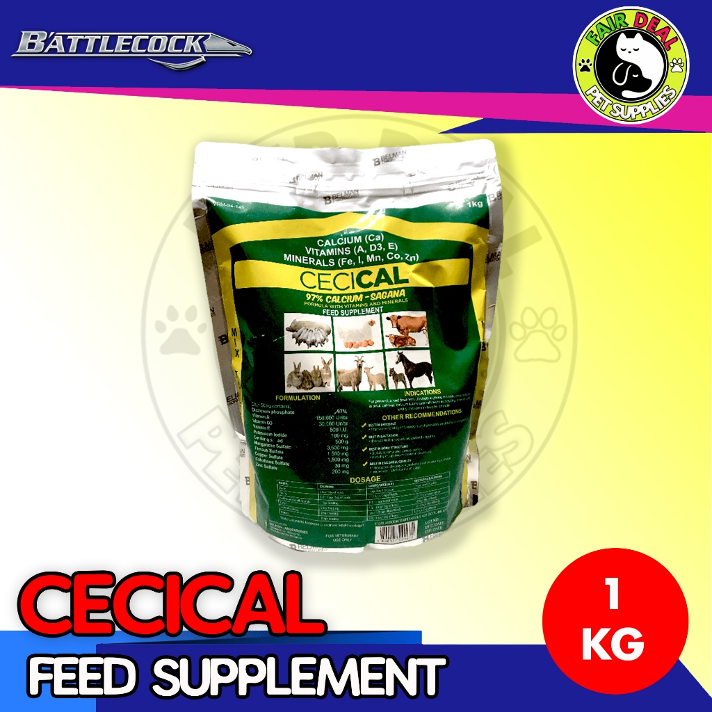 Cecical 1kg Feed Supplement For Poultry | Shopee Philippines