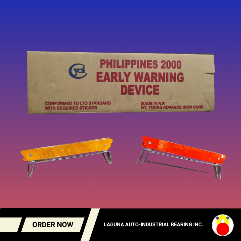 EARLY WARNING DEVICE STANDARD 5CM WIDTH WITH LTO REQ STICKER | Shopee ...