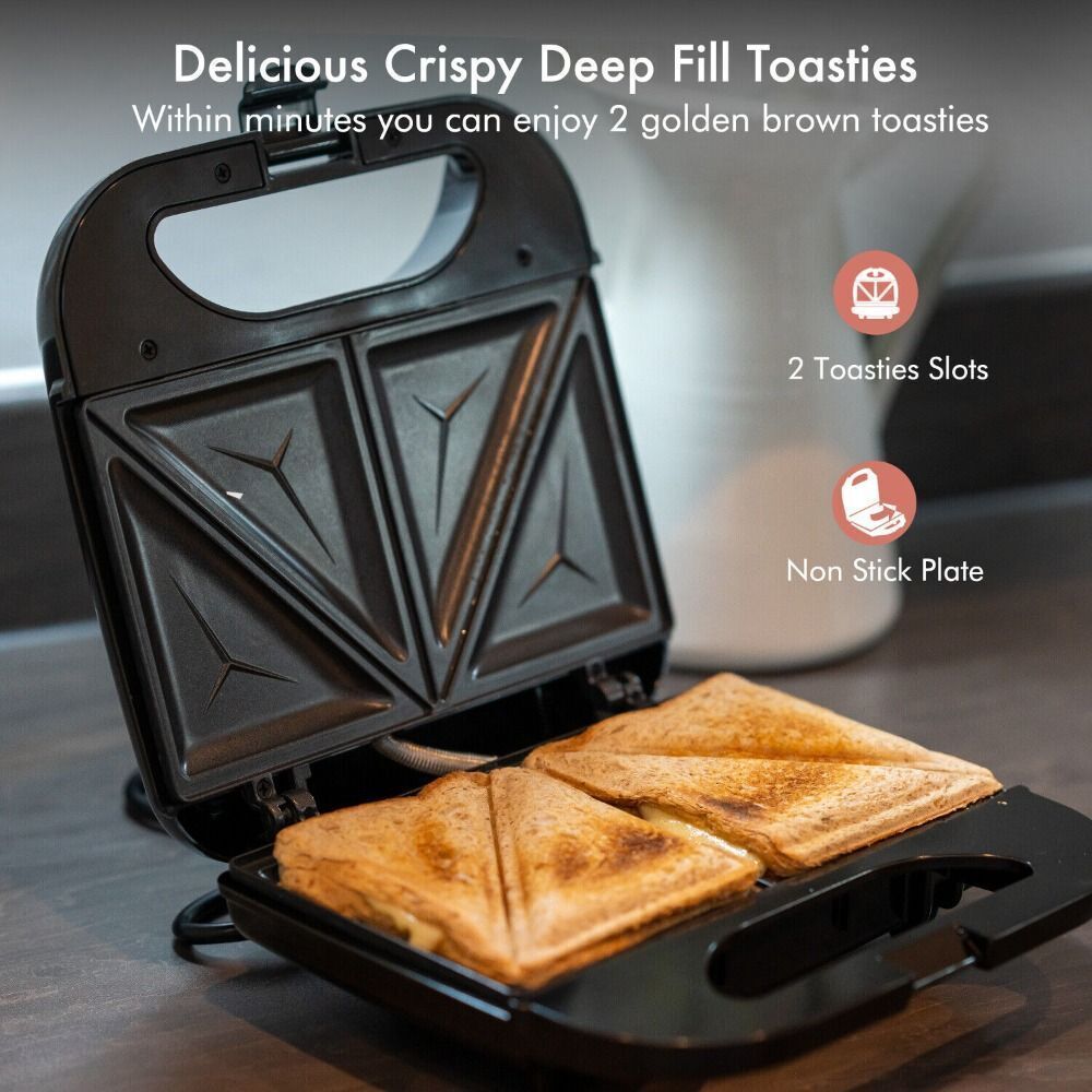 Sandwich Maker Toaster and Electric Press breakfast Keimav | Shopee ...