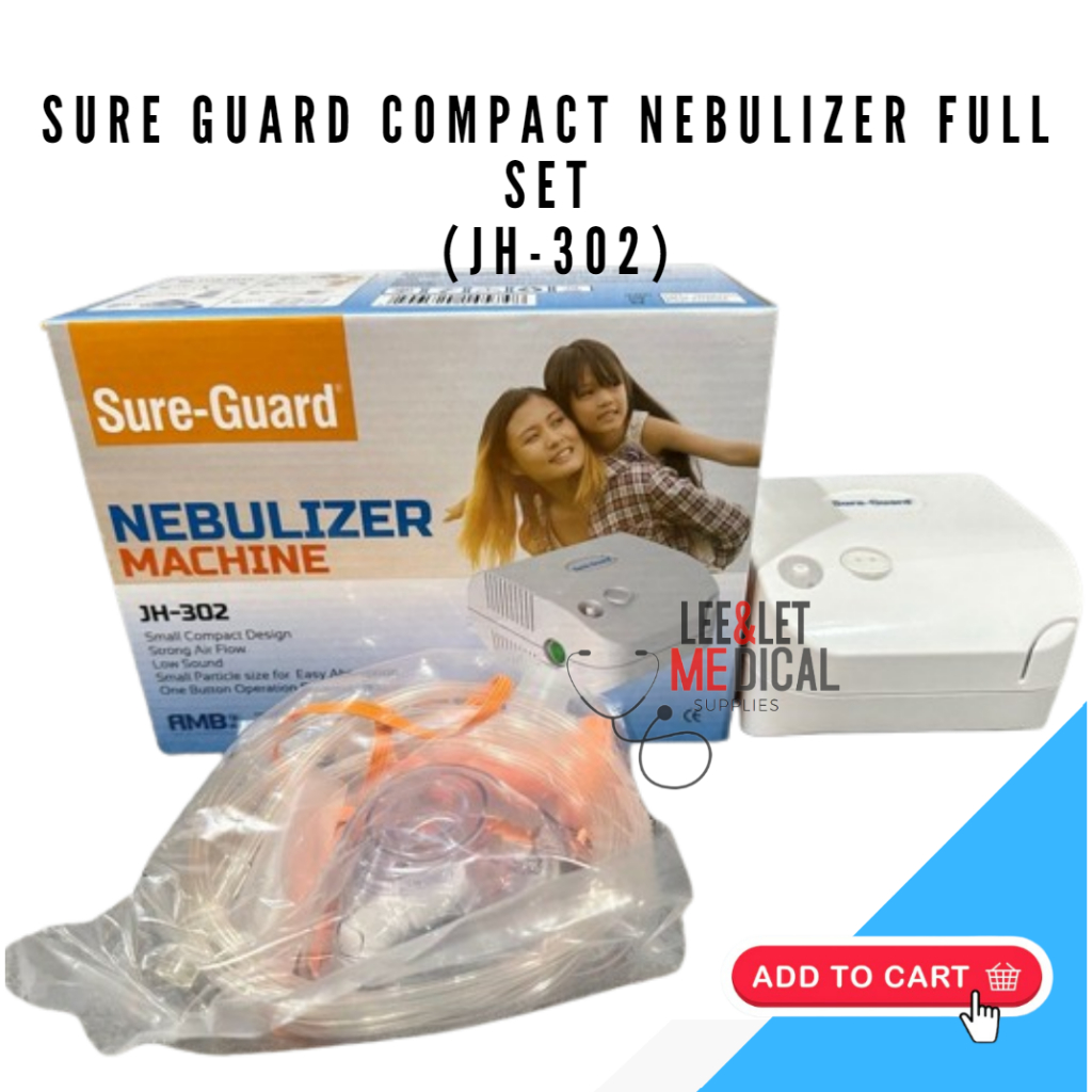 (L&L-J) Sure Guard Compact Nebulizer Full Set (JH-302) | Shopee Philippines