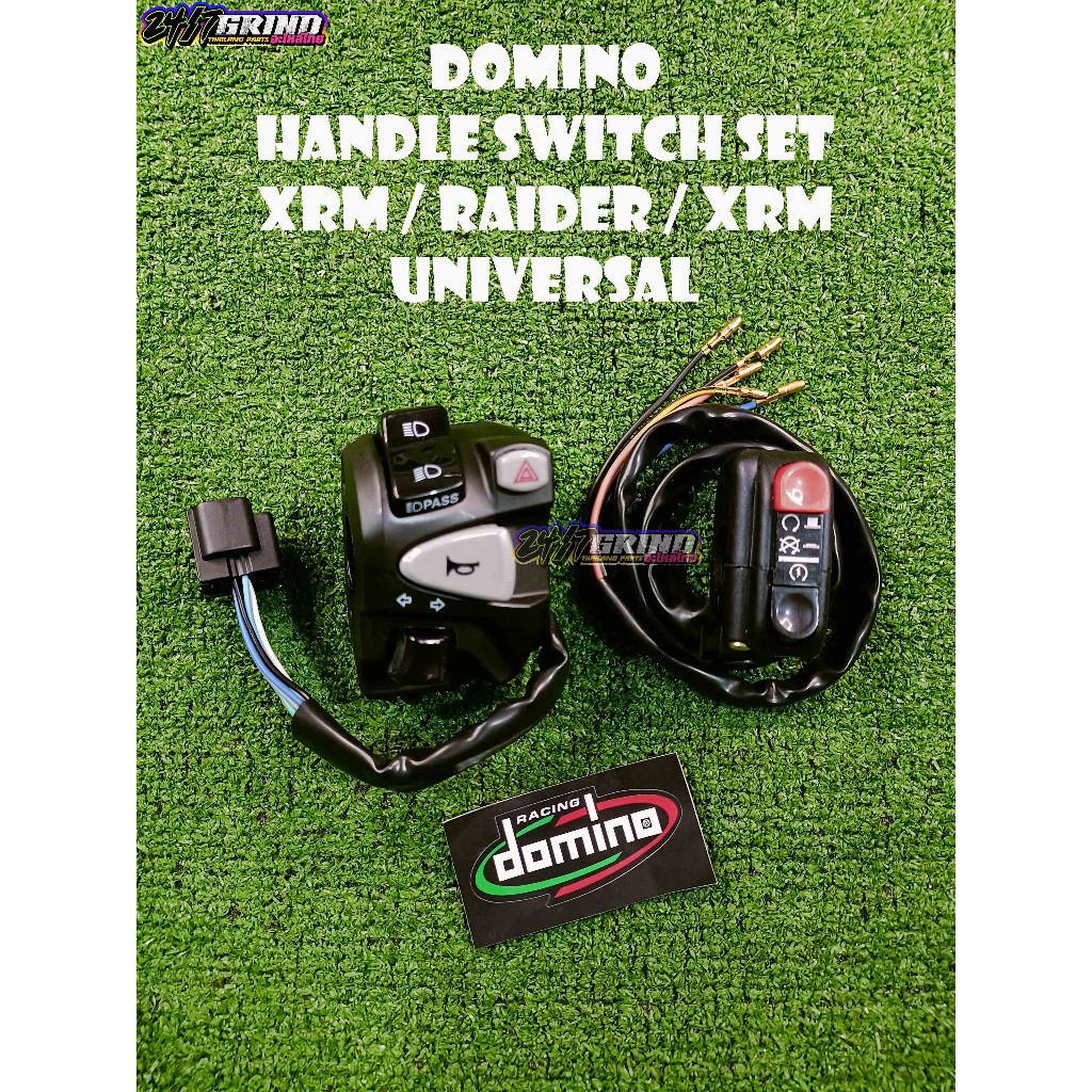 DOMINO HANDLE SWITCH SET THAI CONCEPT RAIDER / WAVE / NMAX / PCX / ADV ...