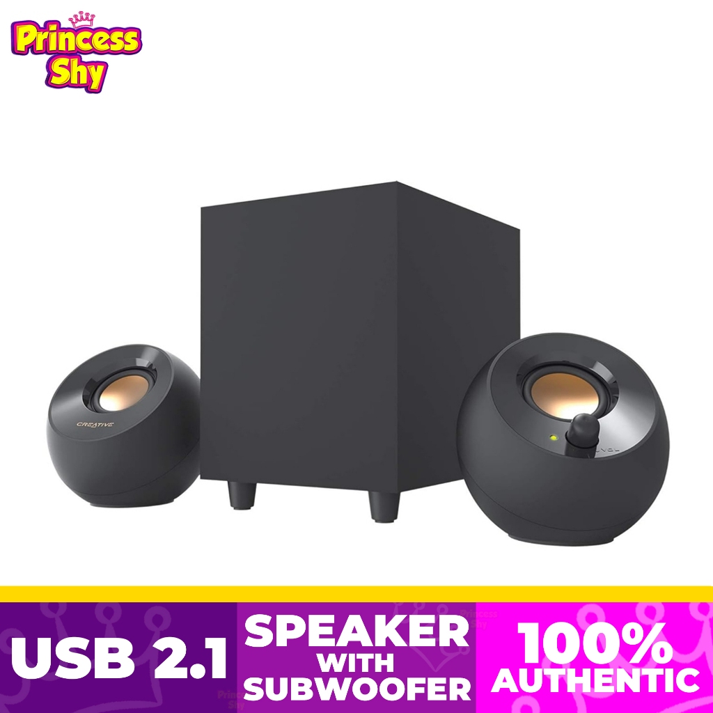 Creative Pebble Plus 2.1 USB Desktop Speaker with Subwoofer | Shopee ...