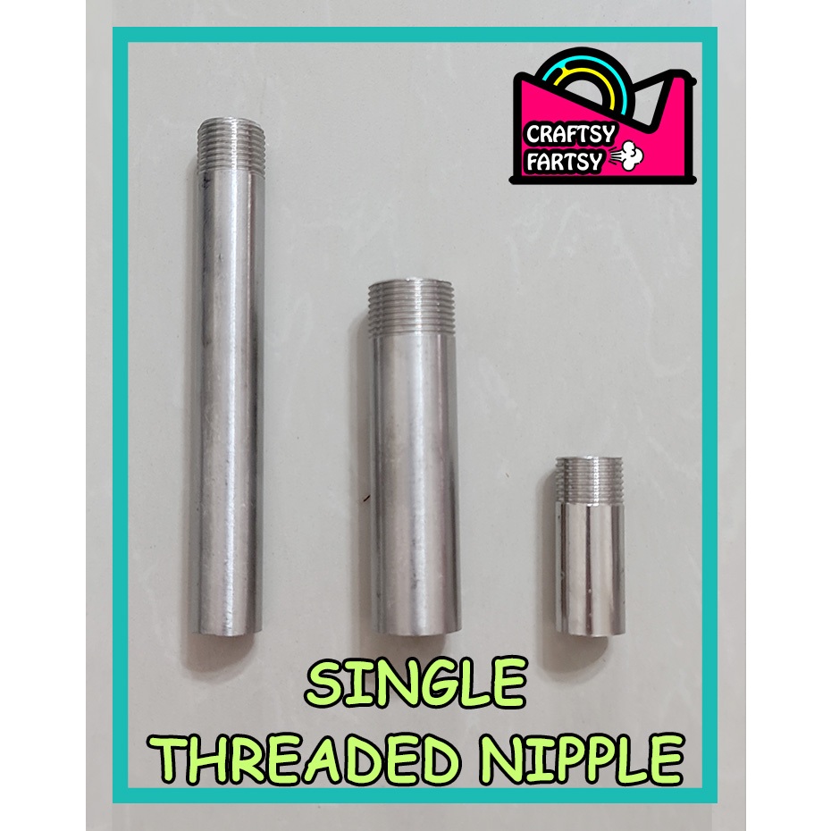 (PER PIECE) One Side Threaded Stainless Nipple/ Stainless Pipe Fitting ...