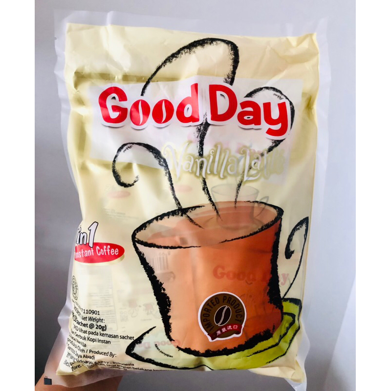 Good Day 3in1 Vanilla Latte 600g (30sachet x 20g) | Shopee Philippines