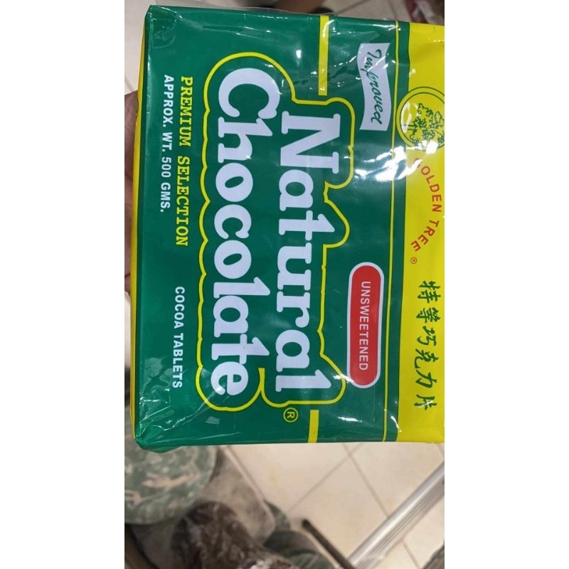 Natural Chocolate Cocoa Tablea Unsweetened 500grams | Shopee Philippines