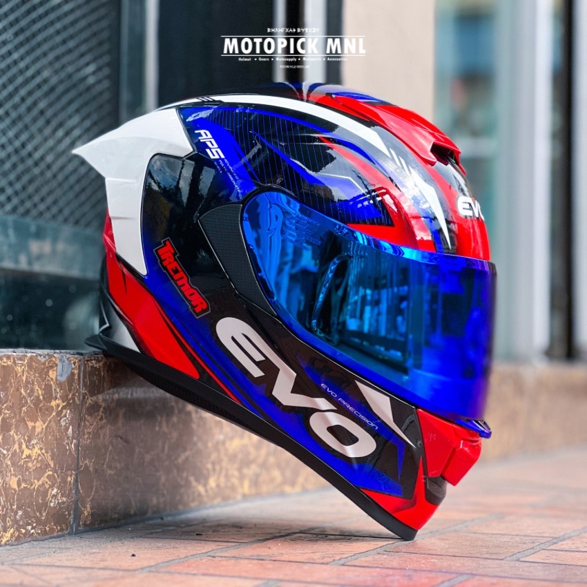 EVO GT PRO TREMOR FULL FACE DUAL VISOR | Shopee Philippines