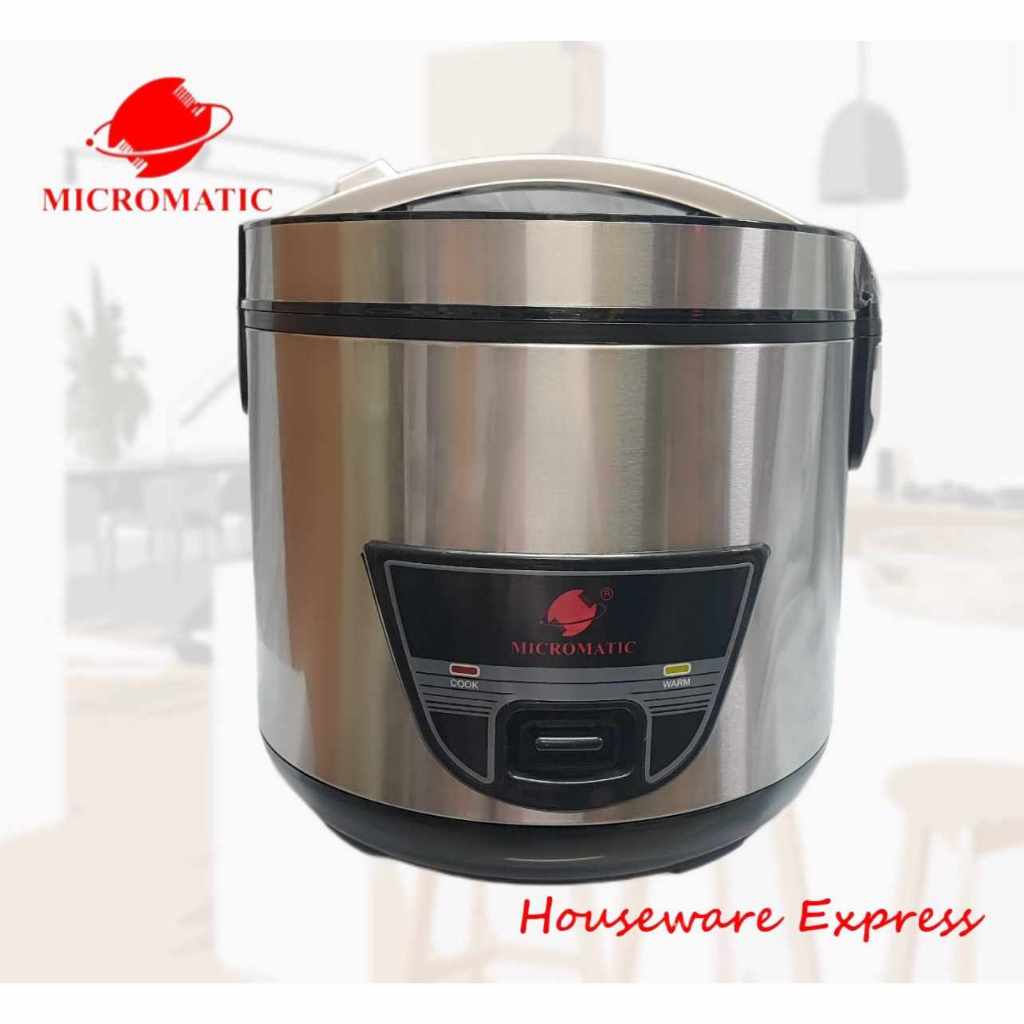 Micromatic MJRC-7028 Rice Cooker 1.8L (Houseware Express) | Shopee ...