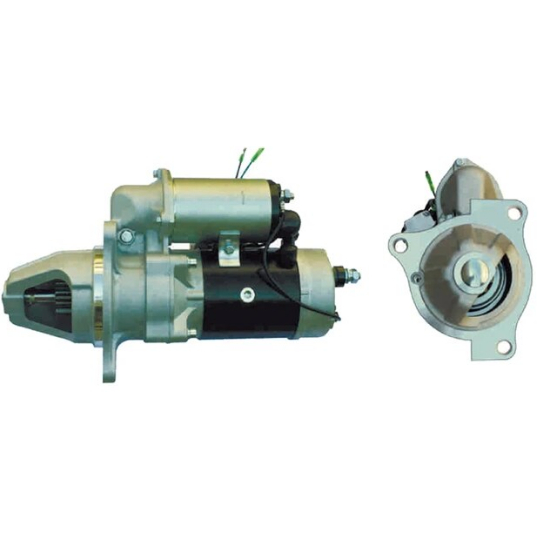 Starter Motor Assembly Isuzu 6QA1 6RB1 E120 DH100 / Hitachi Excavator ...