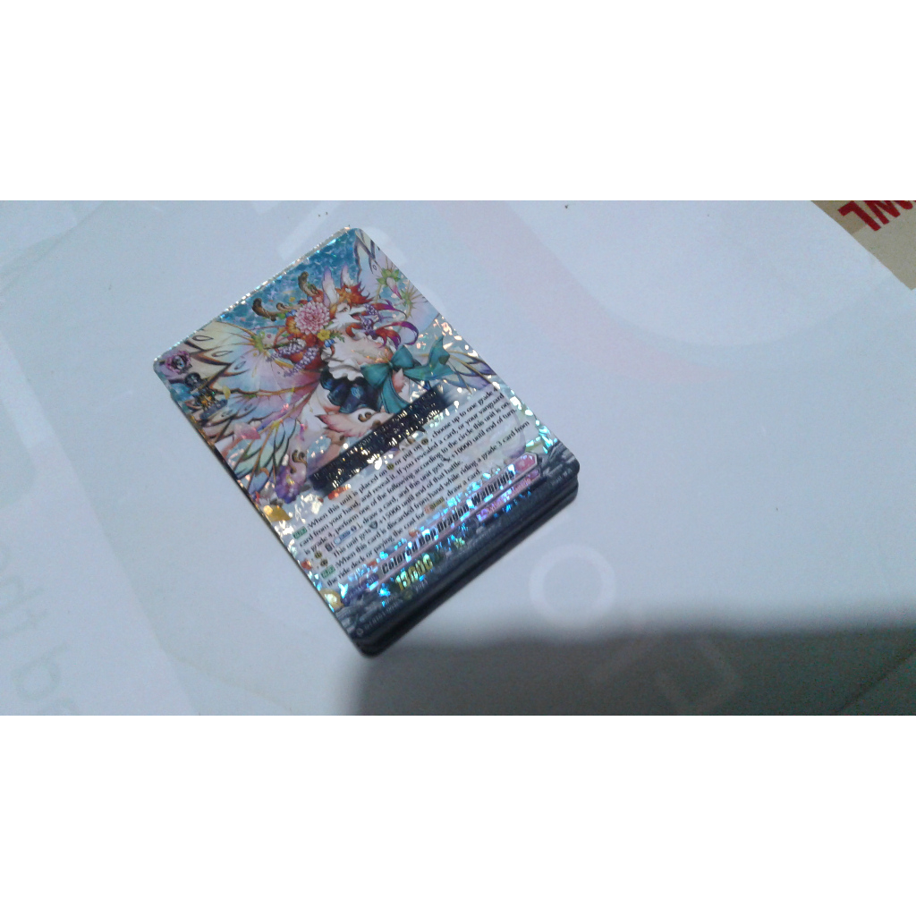 1 ONE PIECE COLORED BOP DRAGON WALBRIGIA VANGUARD CARD RRR FOREST ...