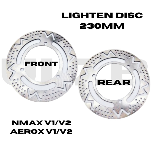 Lighten Disc plate lighten nmax front/rear | Shopee Philippines