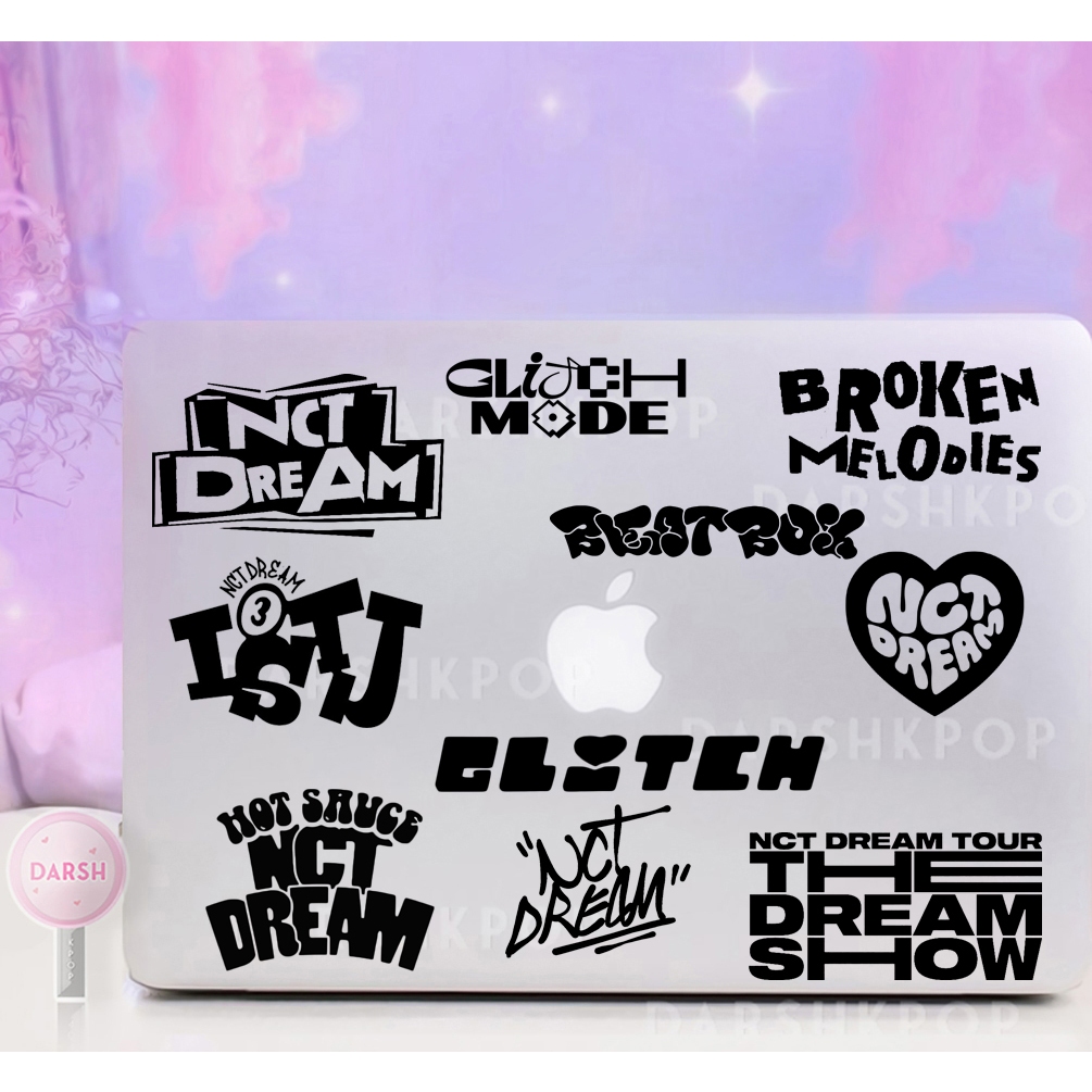 NCT DREAM Logos Album Songs Waterproof Decals Stickers | Shopee Philippines