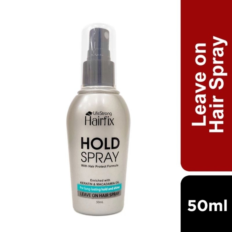 Hairfix Hold Spray Keratin Macadamia | Shopee Philippines