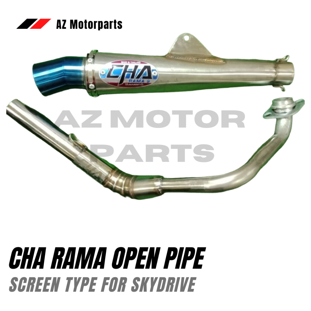 CHA RAMA OPEN PIPE SCREEN TYPE FOR SKYDRIVE | Shopee Philippines