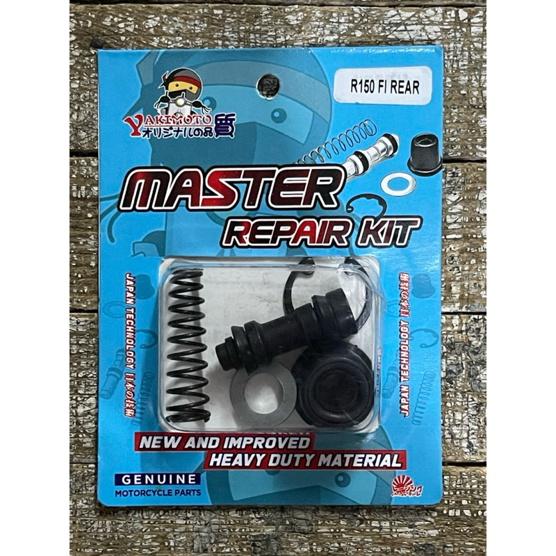 MASTER REPAIR KIT (REAR) RAIDER150 Fi | Shopee Philippines