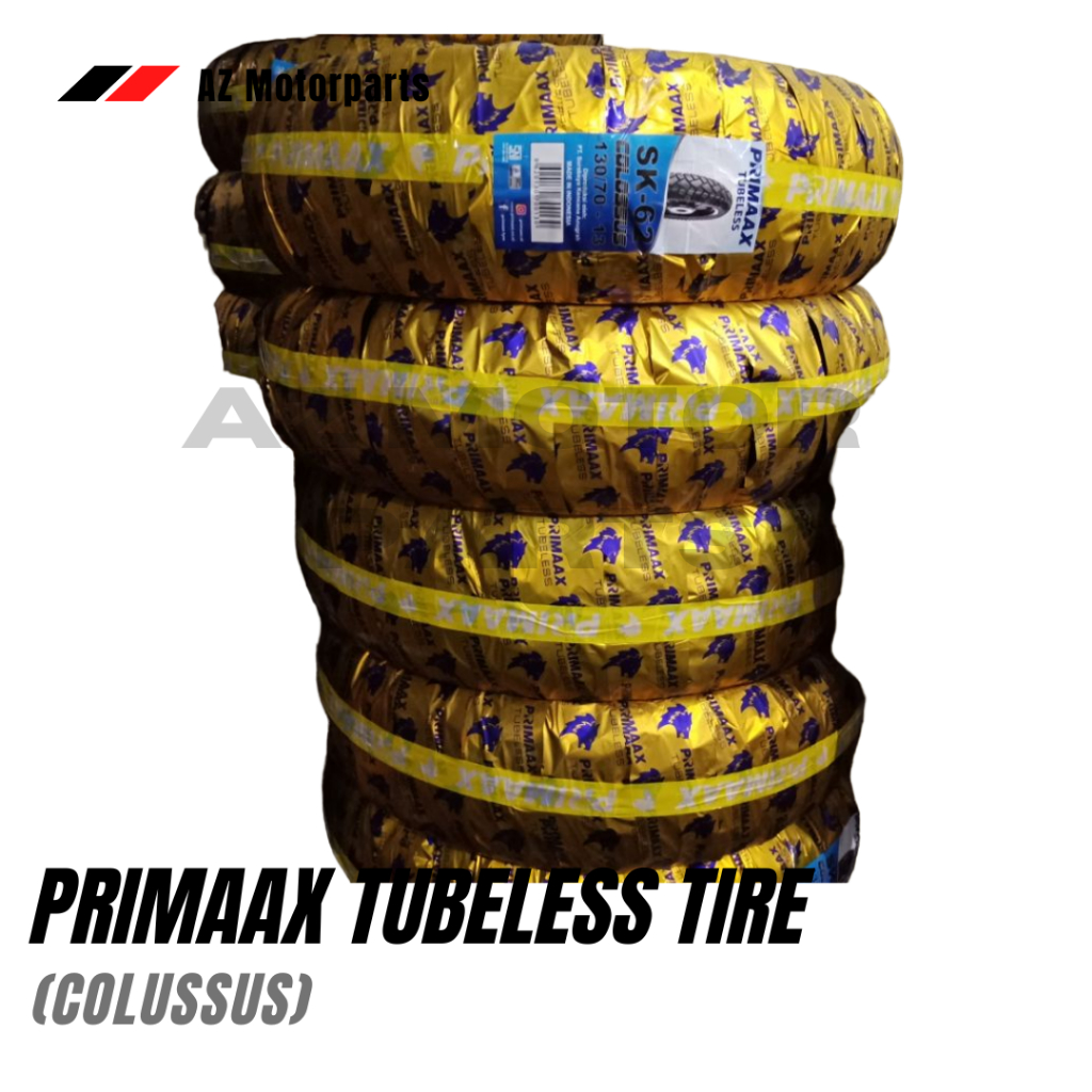 PRIMAAX TUBELESS TIRE (COLUSSUS) | Shopee Philippines