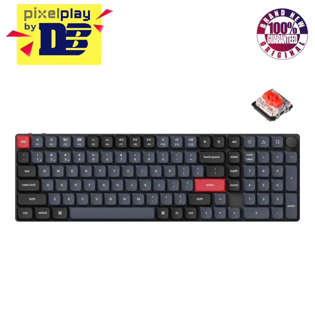 Keychron K17 Pro QMK/VIA 96% Wireless Custom Mechanical Keyboard ...