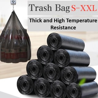 Trash Garbage Bag Small/Medium/Large/XL/2XL per Roll (Can be used for ...