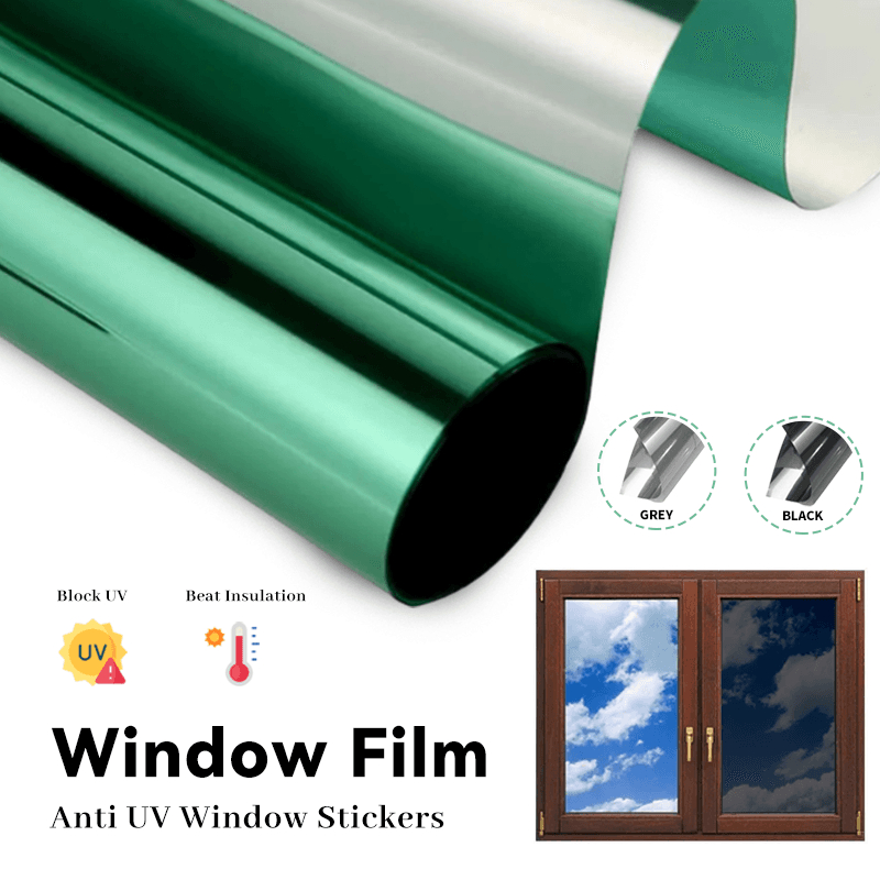 Window Film Privacy Film Anti UV Waterproof Window Stickers Glass ...