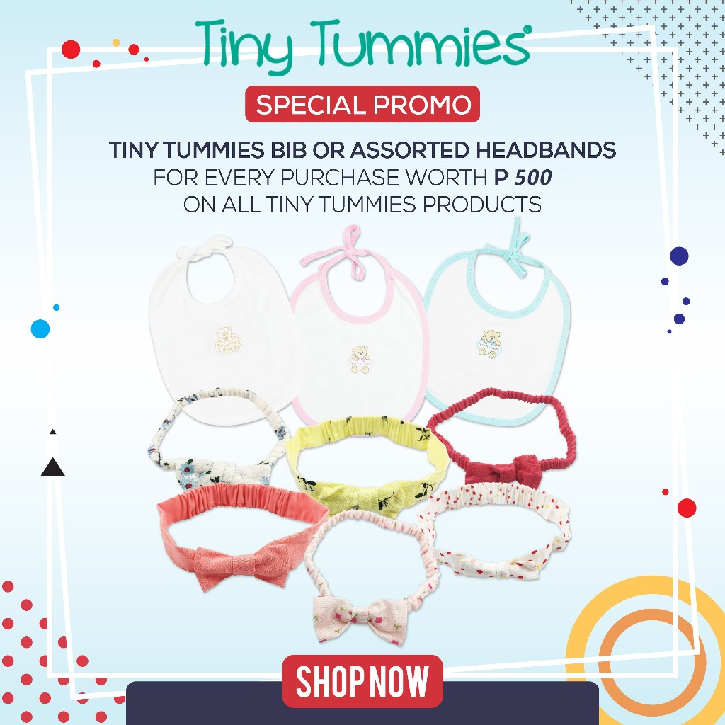 Tiny Tummies Assorted Freebie for every Min Spend of 500 on all Tiny Tummies Products | Shopee ...