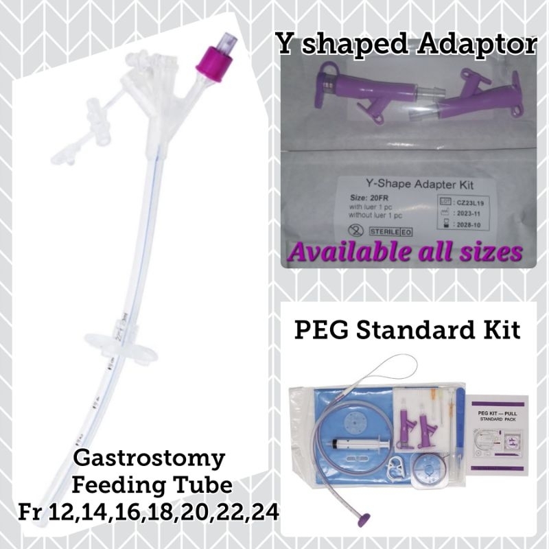 PEG Tube Pull type Gastrostomy Tube Kit | Shopee Philippines