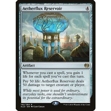 Aetherflux Reservoir - Kaladesh (KLD) MTG | Shopee Philippines