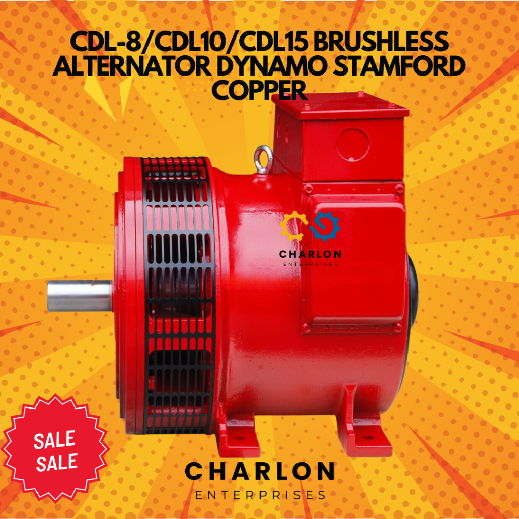 CDL08-/ CDL-10/CDL-15 8KVA 10KVA 15KVA Brushless Alternator Dynamo Stamford Copper | Shopee ...