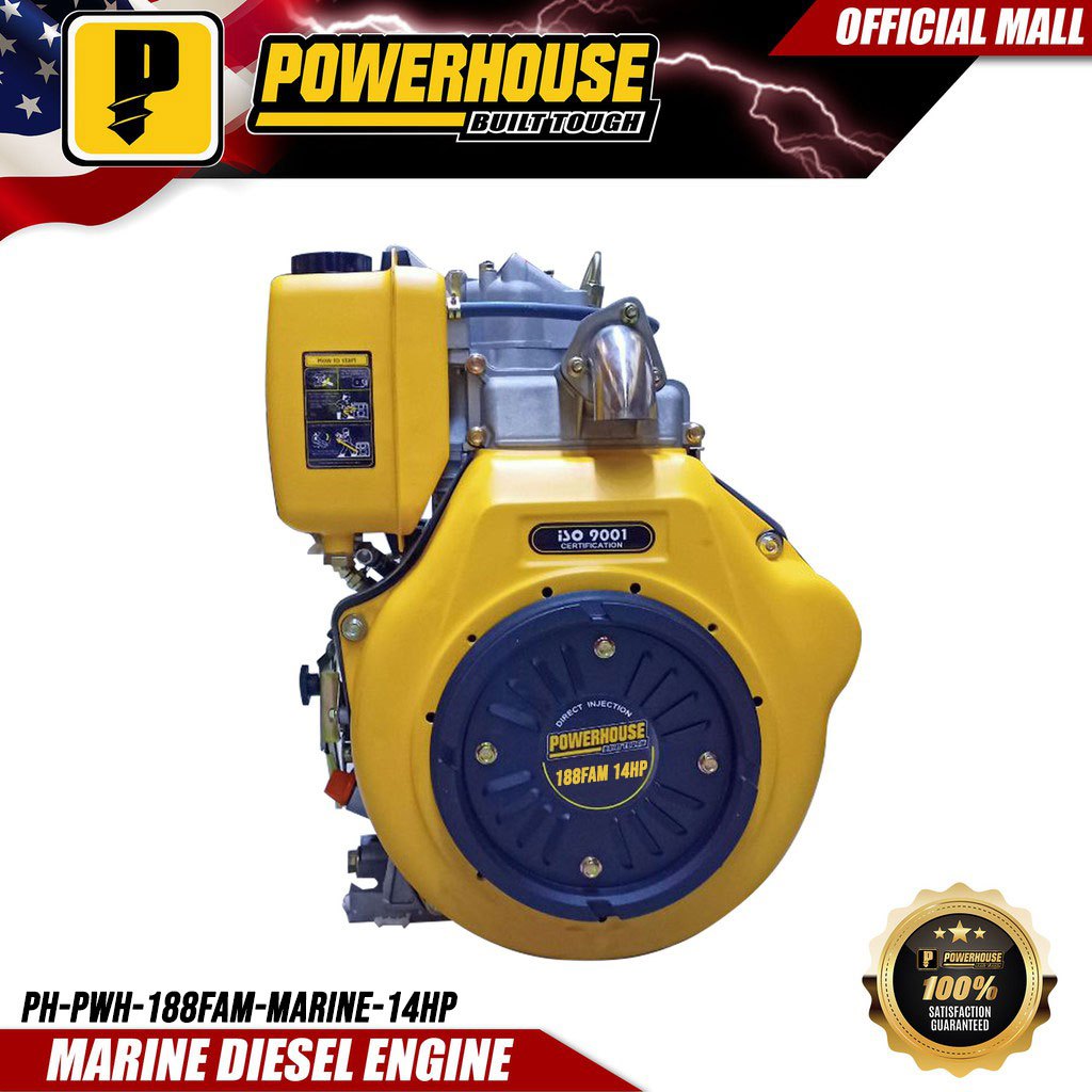 Powerhouse Diesel Marine Standard Speed Engine 3,600rpm ...