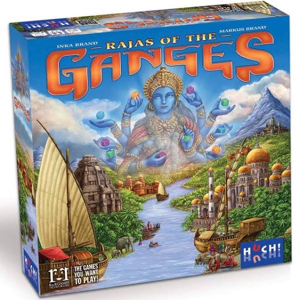 Rajas of the Ganges Authentic Board Game | Shopee Philippines