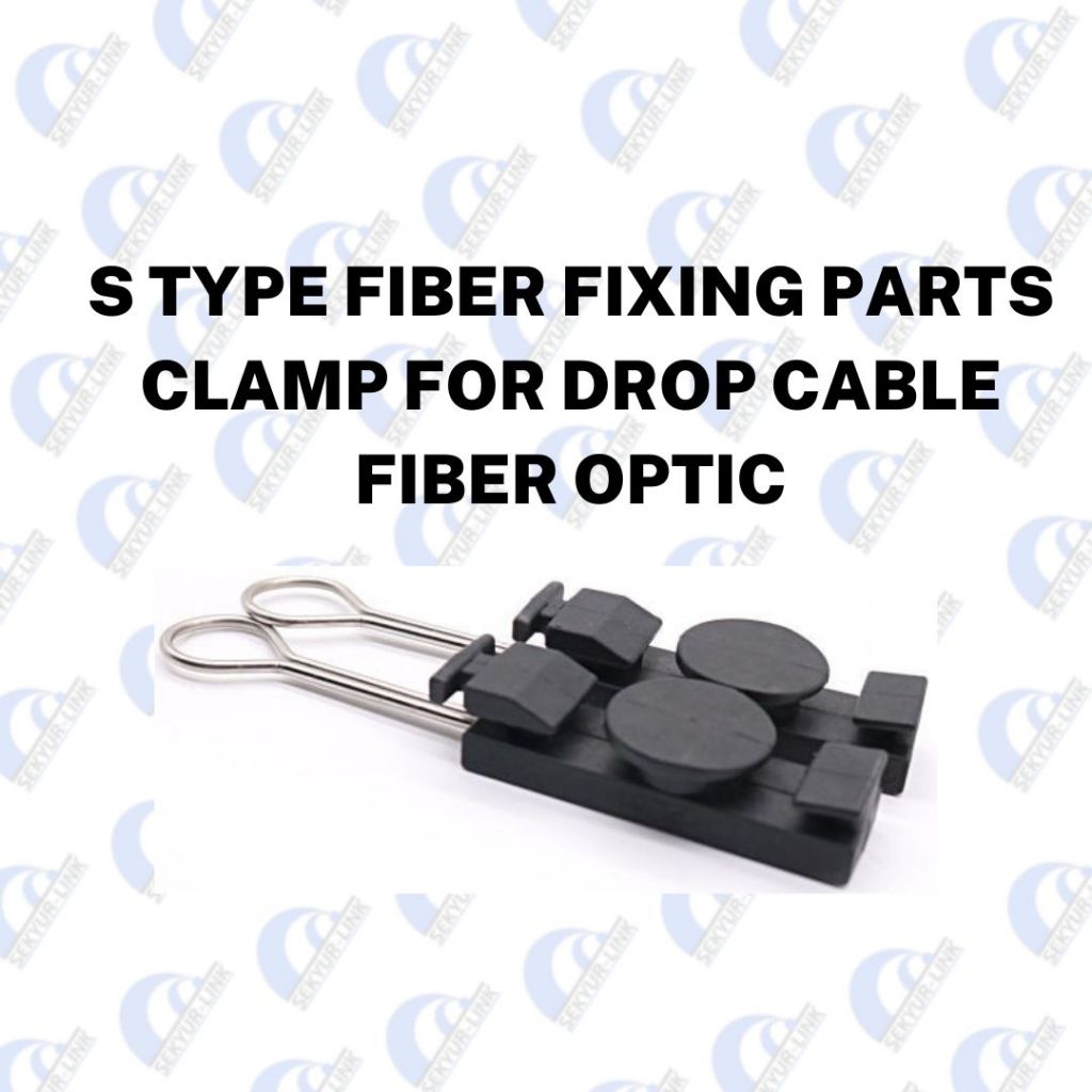 FIBER FIXING ANCHORING F/S CLAMP FOR FIBER OPTIC WIRE | Shopee Philippines