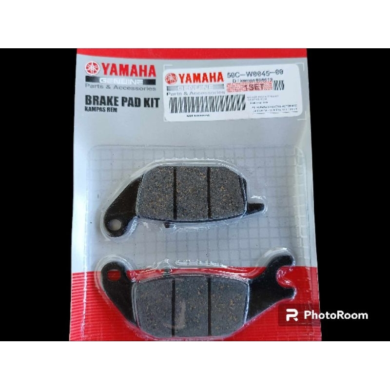 YAMAHA BRAKE PAD (50C-W0045-00) rear pad for JUPITER MX, SNIPER MX ...