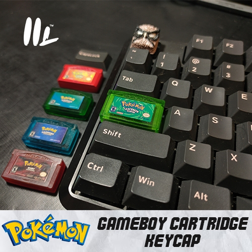 [KEYCAP] POKEMON GAMEBOY Advance cartridge Artisan Keycaps | Shopee ...