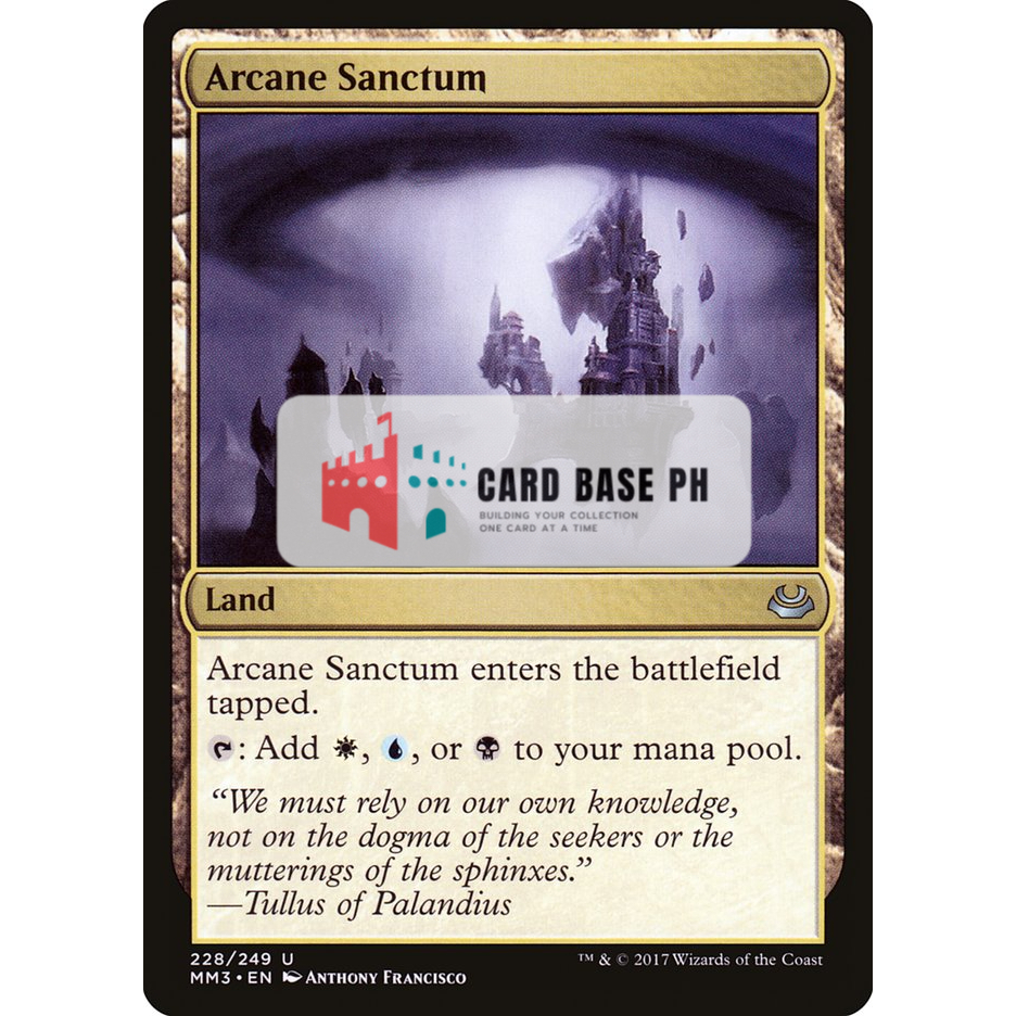 Arcane Sanctum - Magic the Gathering Trading Card | Shopee Philippines