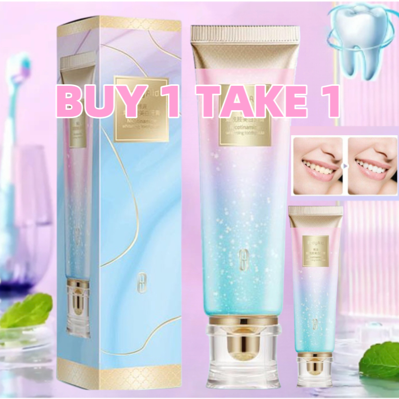 Niacinamide Toothpaste Meikieen Whitening Toothpaste Fresh Teeth Tooth ...