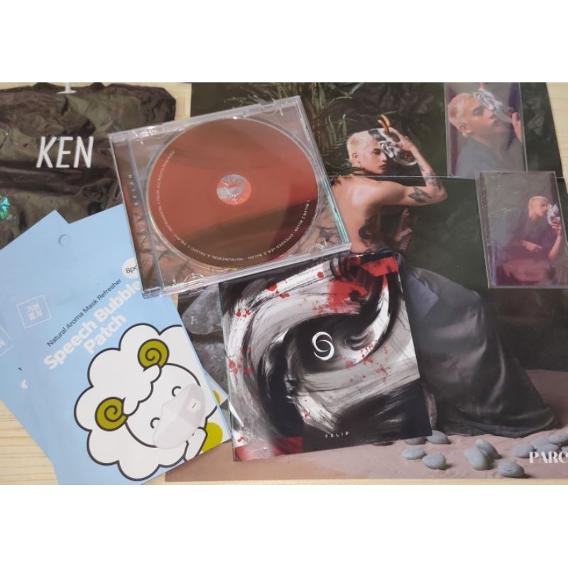 SB19 OFFICIAL MERCH BULAN CD FELIP PARCINQ PHOTOCARDS AND FOLDED POSTER ...