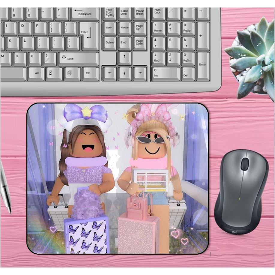 ROBLOX GIRL 1ST BATCH Mouse pad 2M COMPUTER 7x8.5 inches 3mm Printed ...