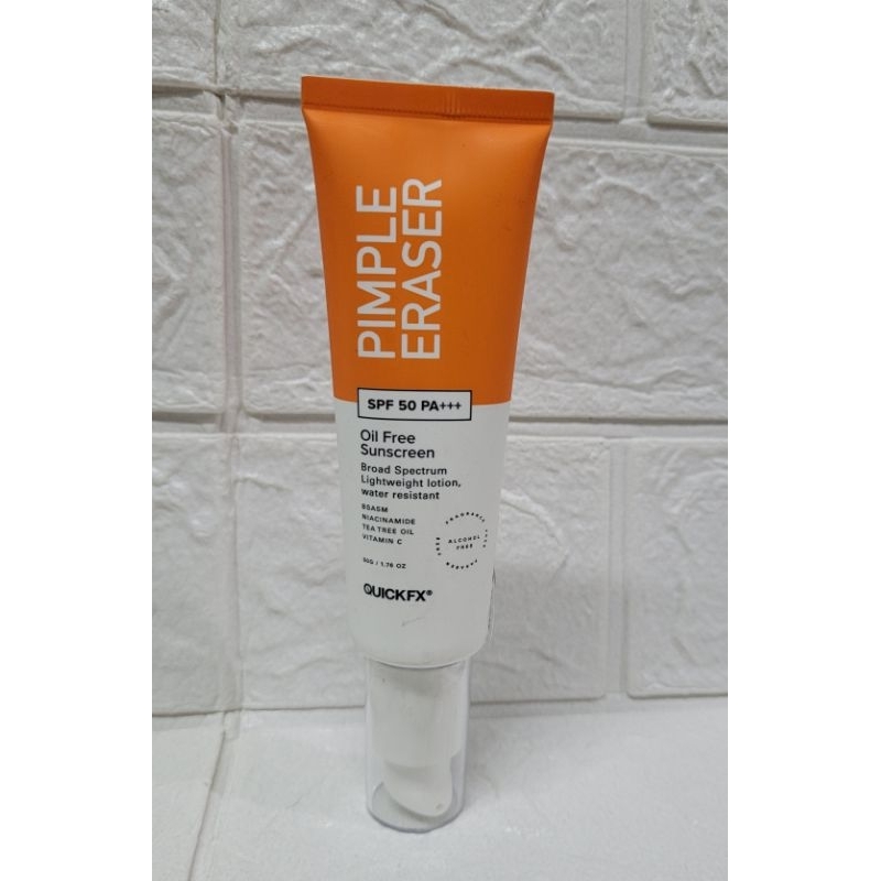 QUICKFX PIMPLE ERASER SPF 50 PA+++ (50g) | Shopee Philippines