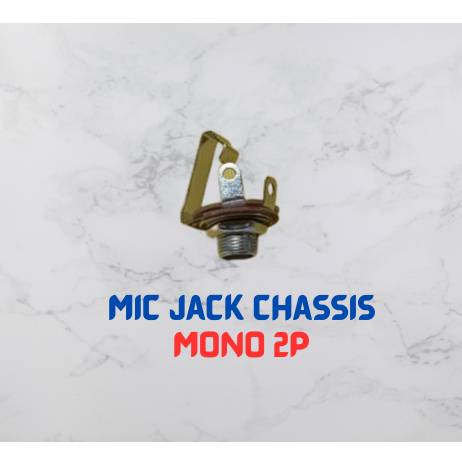 Mic Jack Chassis Mono 2P | Shopee Philippines