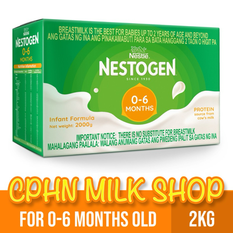 Nestogen for 0-6 Months Old 2kg Infant Formula | Shopee Philippines