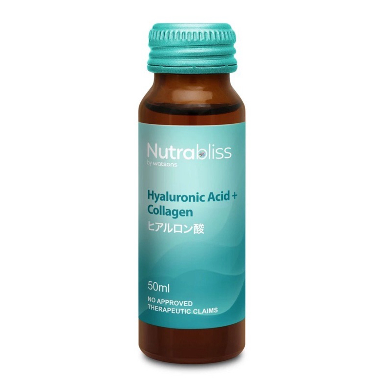 NUTRABLISS BY WATSONS Hyaluronic Acid + Collagen Ready To Drink 1 ...