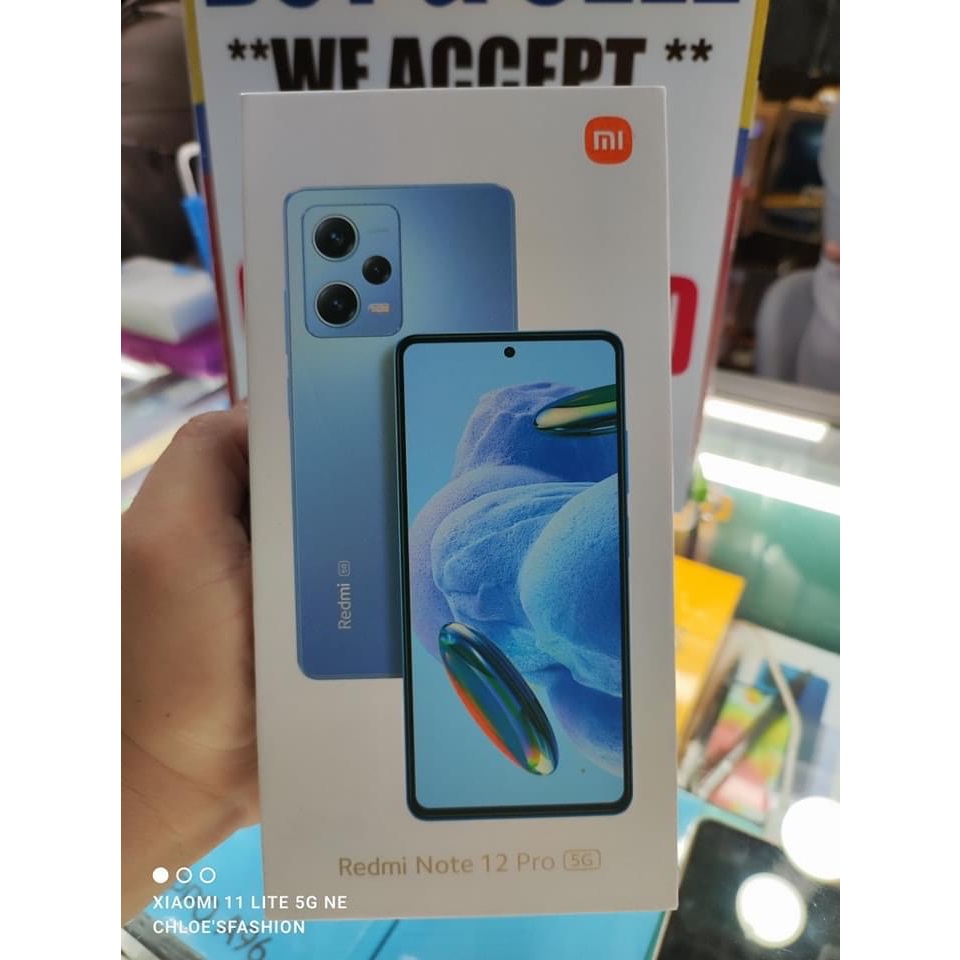 New Redmi Note 12 Pro 5G 8gb Ram 256gb Rom Global Version | Shopee ...